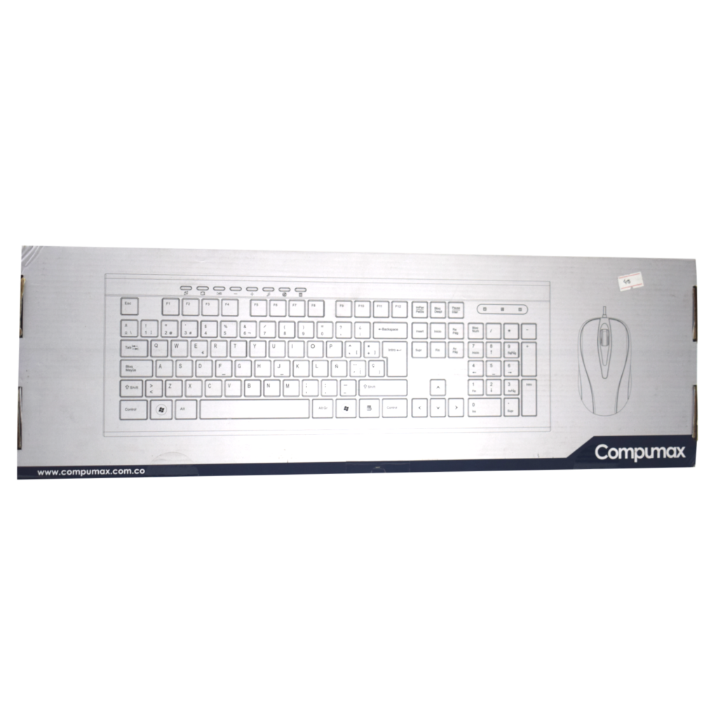 Combo Teclado + Mouse CompuMax Inalámbrico USB - CompuLink Store
